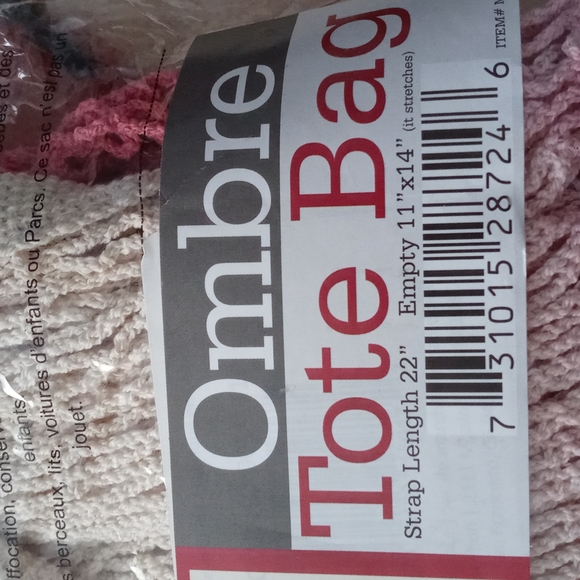 camp | Bags | Camp Collection Ombre Tote Bag Crochet Stretchy | Poshmark